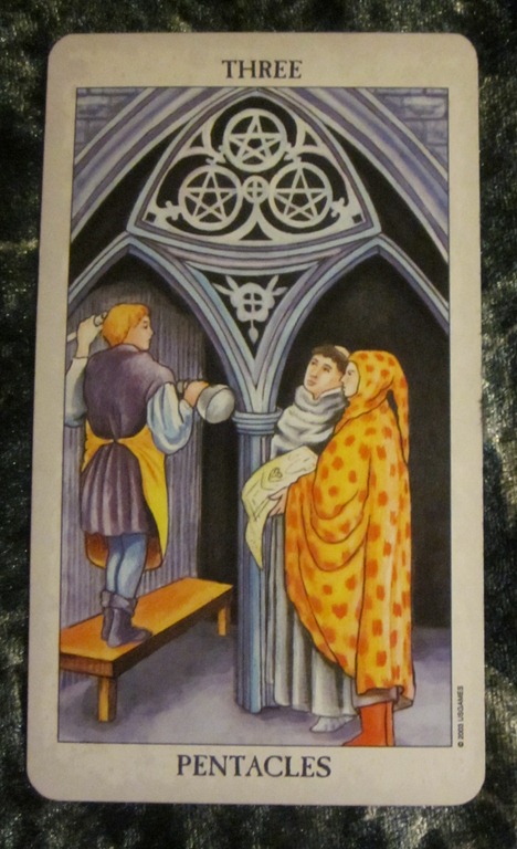 10/20/11: Three Of Pentacles | Set Up A Committee! • A Fool's Journey